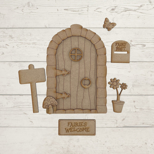 MDF Fairy Door SF | woodenshapecompany