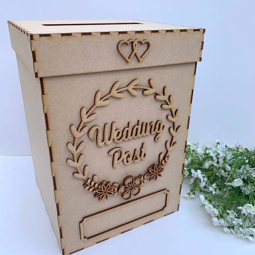 Build Your Own Wedding Post Box | woodenshapecompany