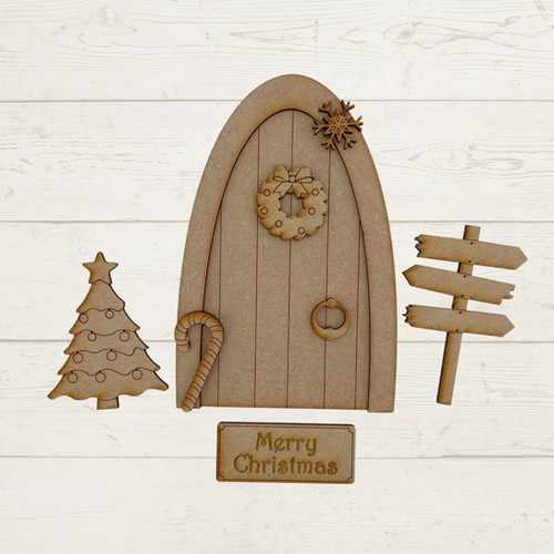 MDF Fairy Door BD | woodenshapecompany