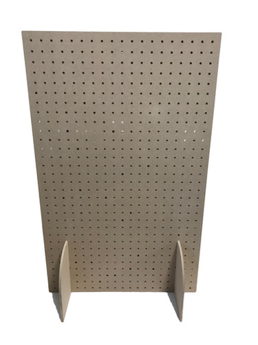 946 Freestanding Pegboard | woodenshapecompany