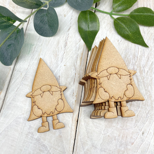 MDF Gnome Boy Dracula 10 Pack | woodenshapecompany
