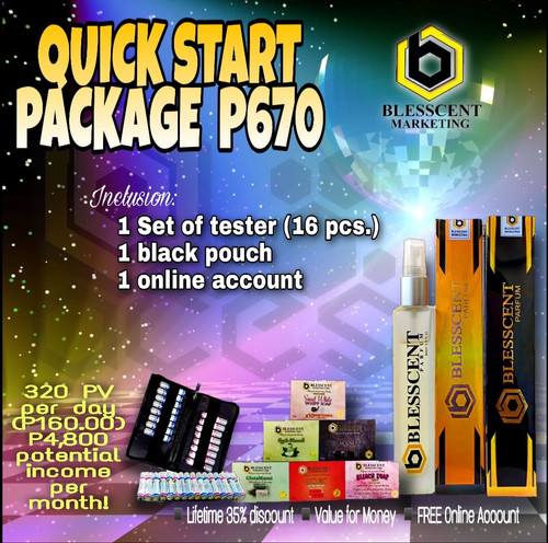 QUICK START PACKAGE | BLESSCENTDONTOP1