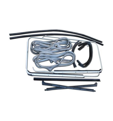 German quality cab door seal kit, opening 1/4 light both doors | Vdub ...