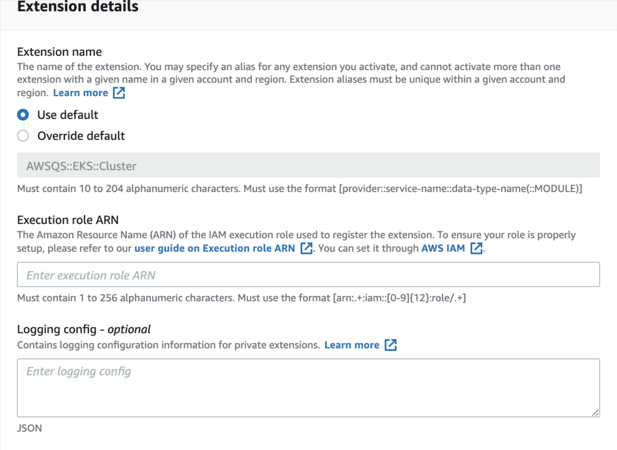 How to deploy Helm charts to an EKS cluster through AWS CloudFormation