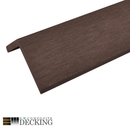 Wild Brown Composite Decking Trim 3660mm | Corner | Fasica | Edging ...