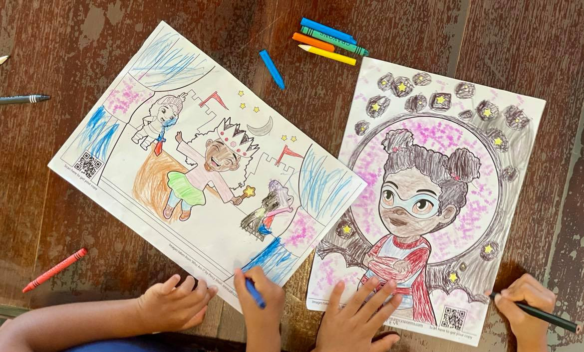 COLOURING SHEETS | Percy Shozi