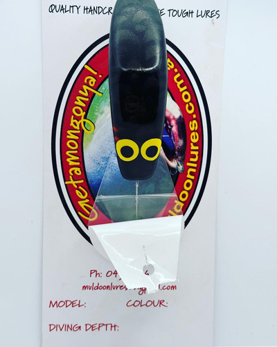 130mm Black , Dark grey | Muldoon Lures