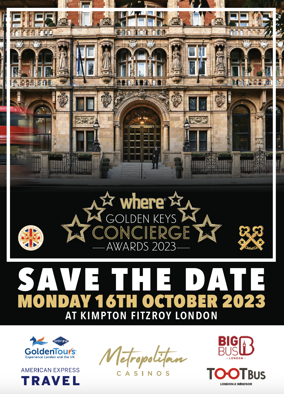 The Society of the Golden Keys Concierge Awards 2023