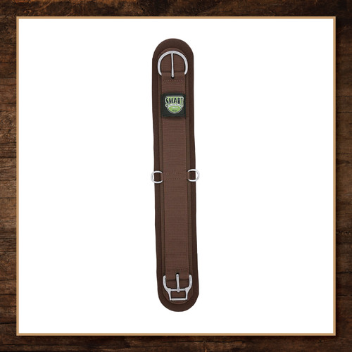 Neoprene Straight Smart Cinch with Roller Buckle | Karen's Tack