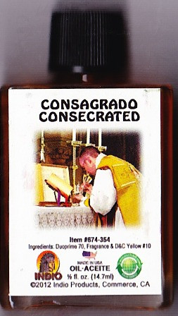 Consagrado - Consecrated Oil | casacandles