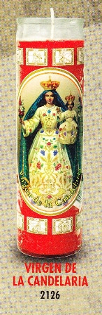 Virgen De La Candelaria Candle | casacandles