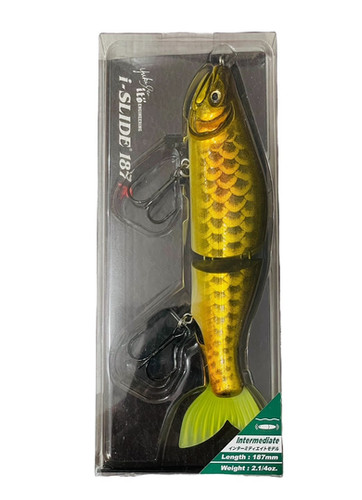 Megabass Hard-To-Find i-Slide 187 R (Intermediate) Glide Bait | Pine ...