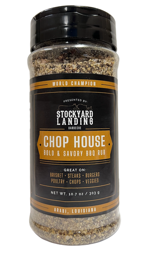 Stockyard Landing BBQ: Chop House - Bold & Savory BBQ Rub, 10oz ...