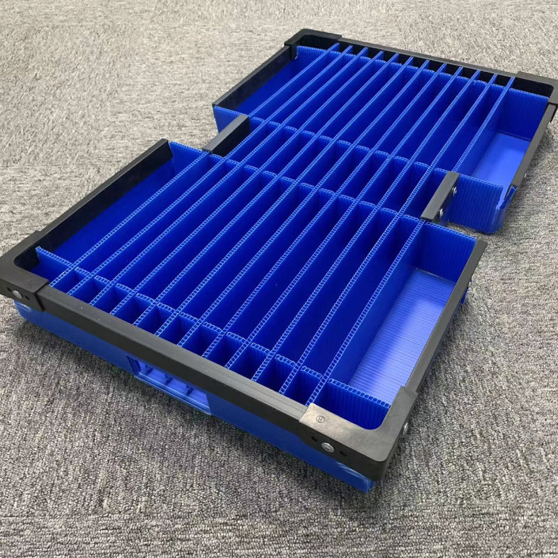 Corrugated PlasticCustom ESD Corrugated Plastic Box with Divider