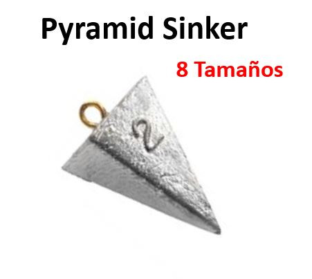Pyramid Sinker (10 pz) | Pescacraft