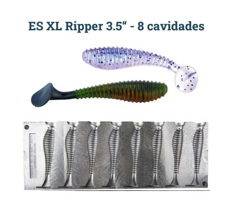 ESXL Ripper 3.5“ (8 cavidades) | Pescacraft