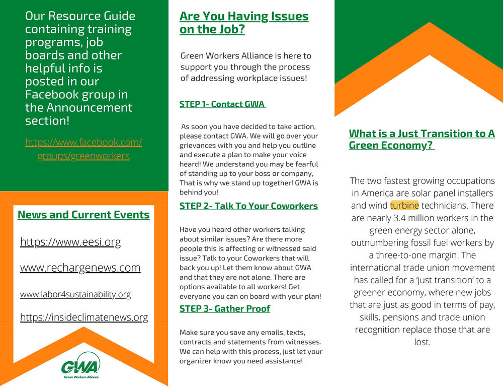 Worker Rights Pamphlet