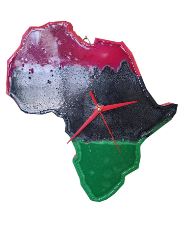 Africa Map clock | 3DGalaxyPrint