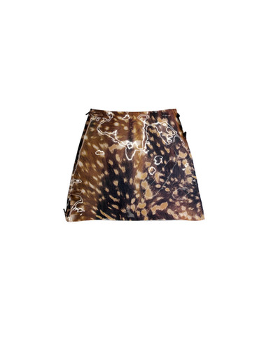 Lenticular Mini Skirt in Bambi | leeann-huang