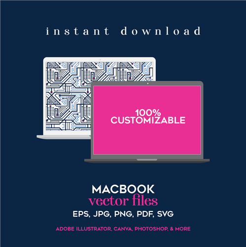 Macbook Graphic | Nasia, the Creator