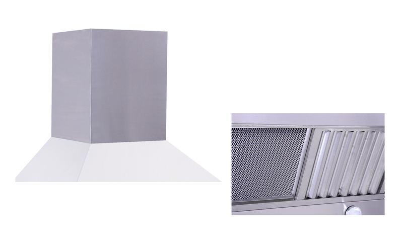 Prestige | Pyramid Duct Free Kit | Pyramid Hood