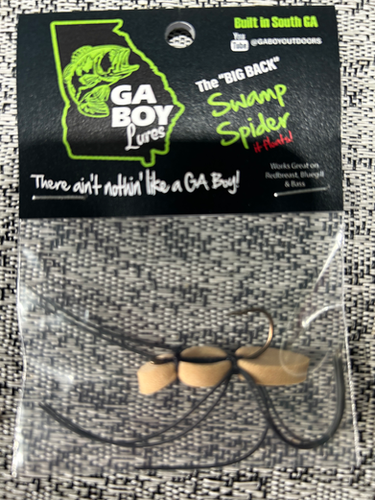 Swamp Spider The "Big Back" - 8-Legged Latte | Tiger Creek Bait