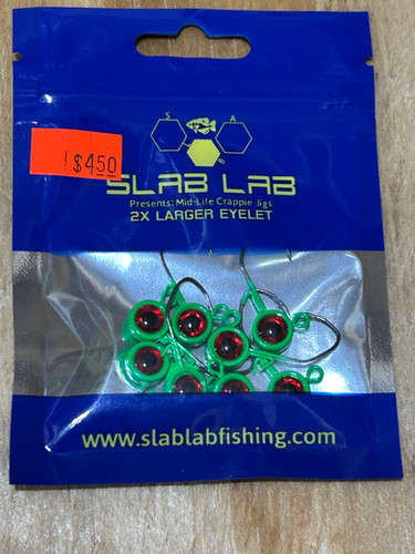 Slab Lab - Neon Green | Tiger Creek Bait