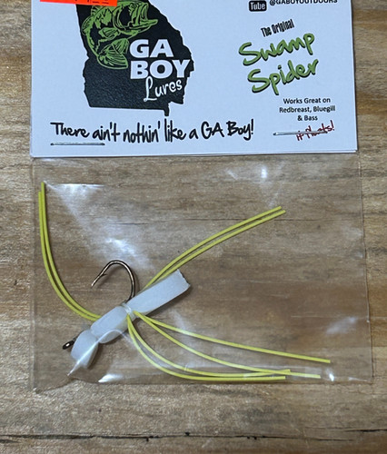 Swamp Spider - White Lightning | Tiger Creek Bait