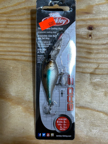 Berkley Bad Shad 5 - Rusty Shad | Tiger Creek Bait