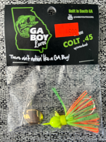 Colt .45 Spinnerbait - Fire Tiger | Tiger Creek Bait
