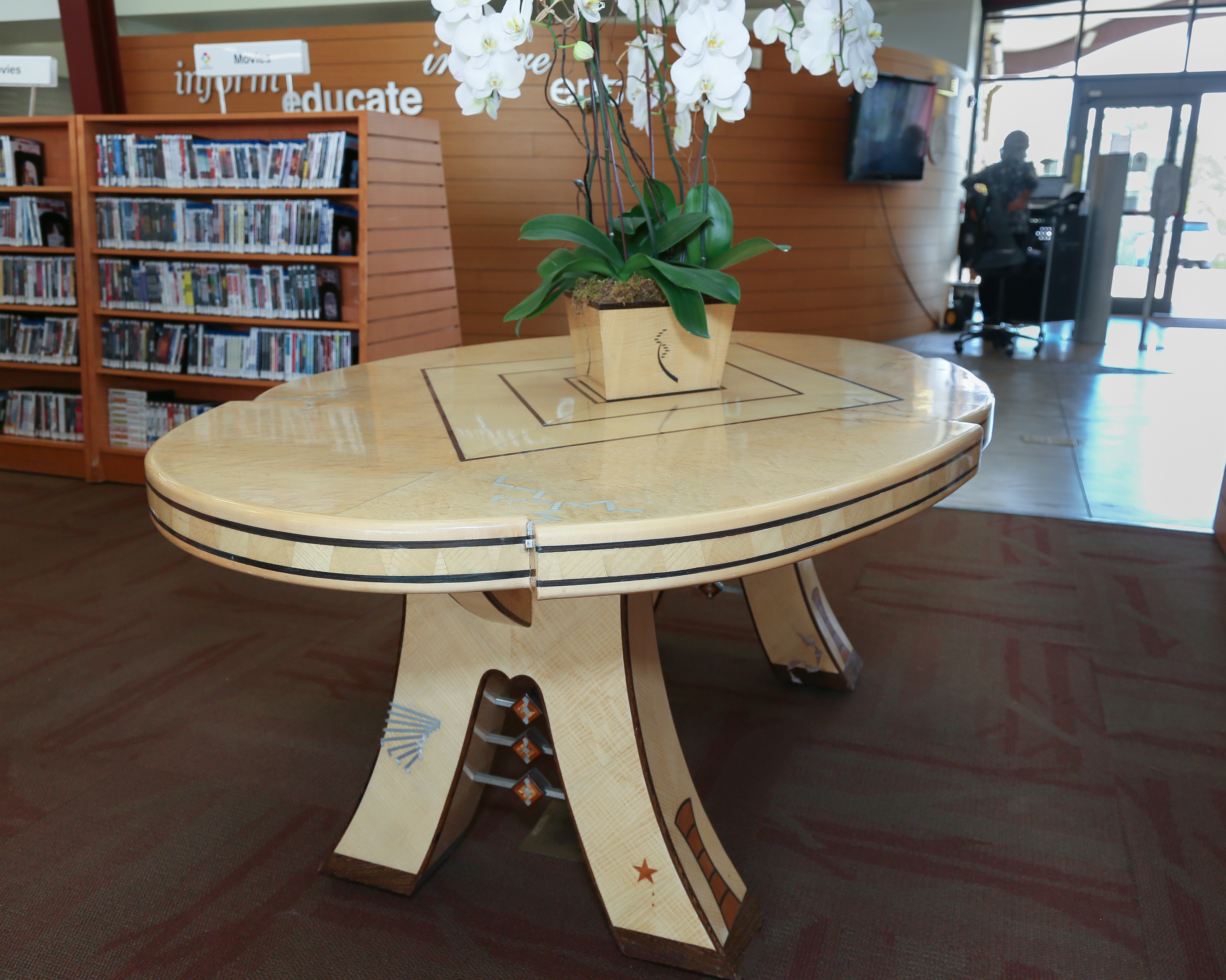 Orchid Table | Fallbrook Center for the Arts | Fallbrook, CA