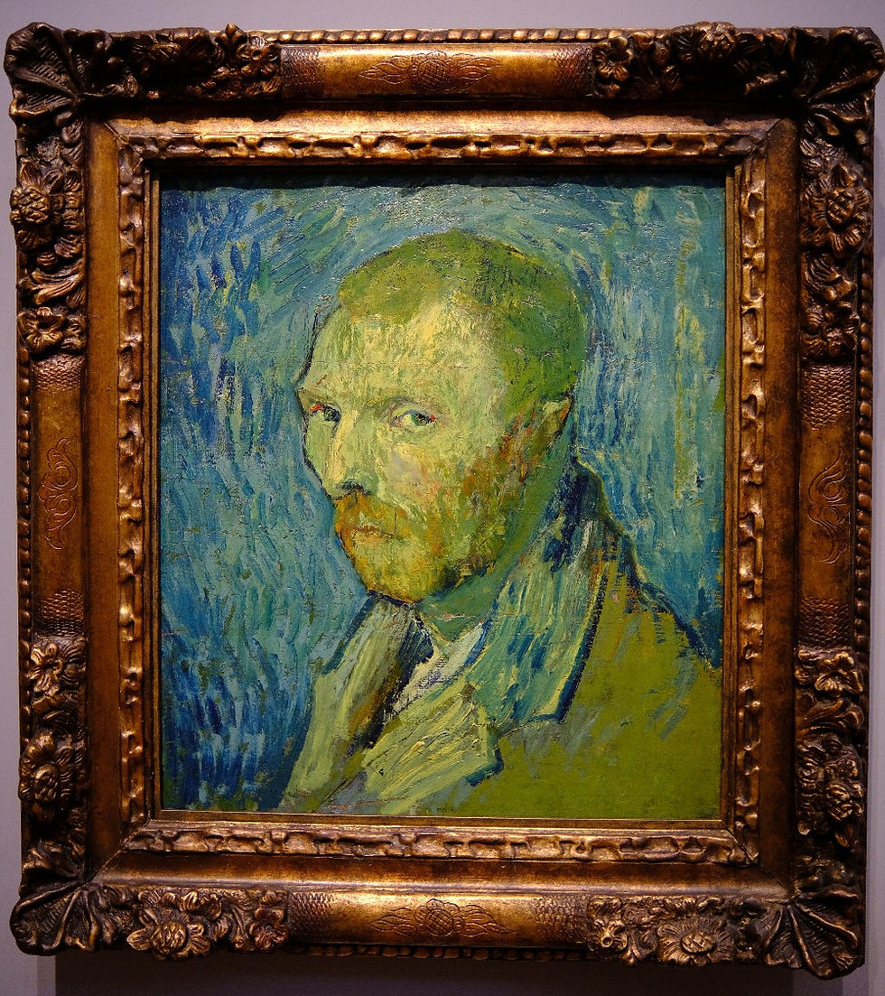 Van Gogh self-portraits at the Courtauld