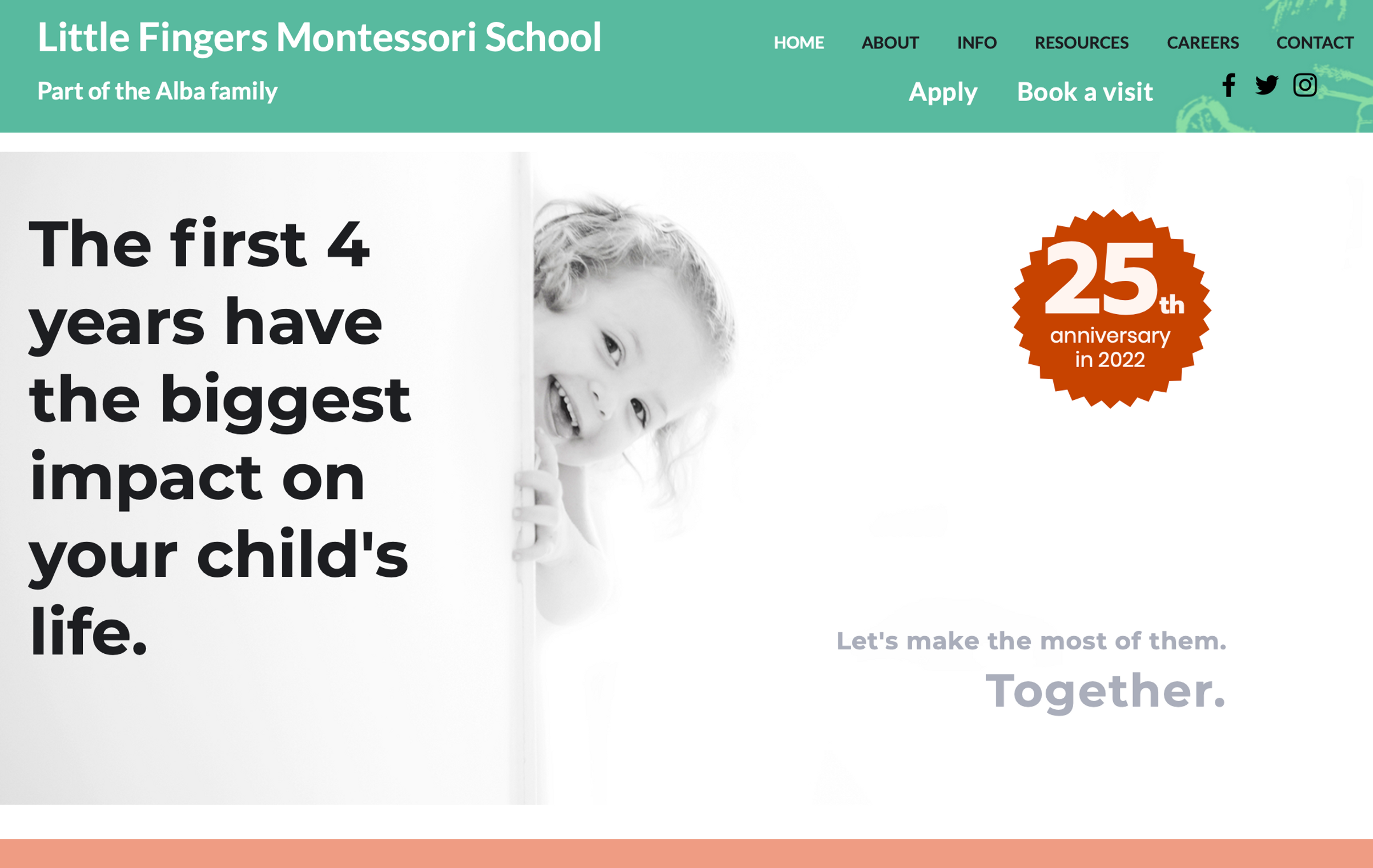 Nursery | Alba Teeny Boppers Montessori School | Slough | England