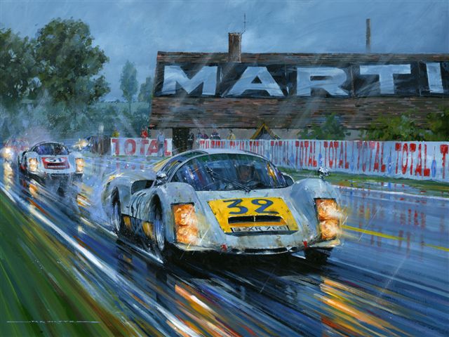 The Motorsport art of Nicholas Watts