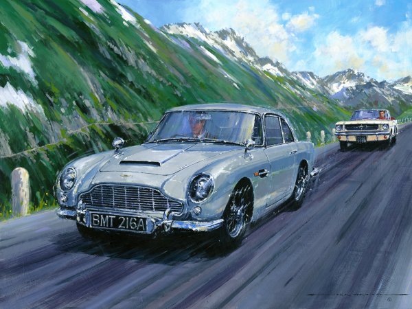 The Motorsport art of Nicholas Watts