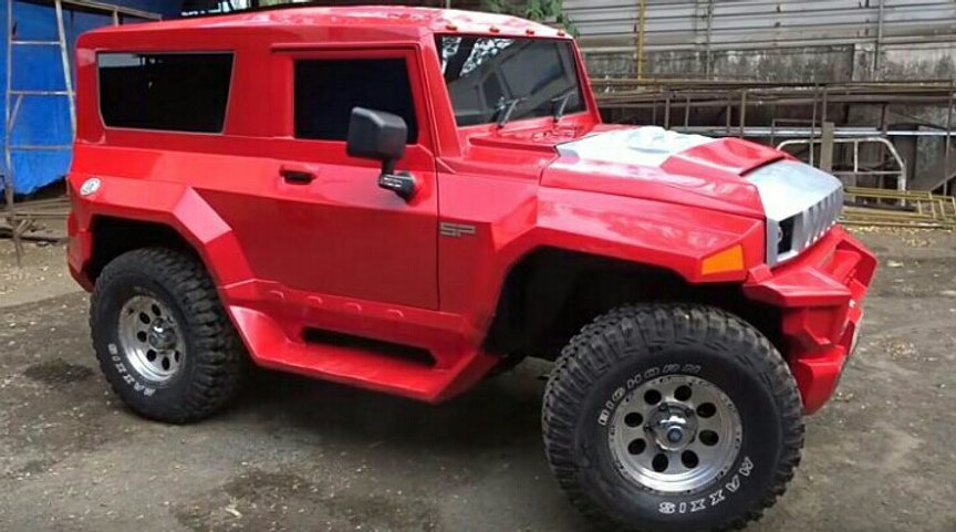 Indian customizer turns the Mahindra Thar into a Hummer
