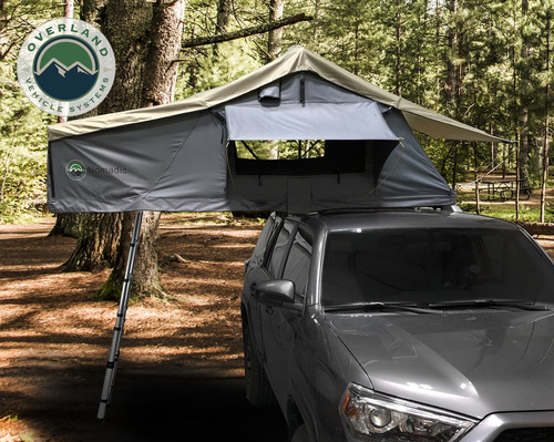 4 Person Extended RTT w/ Annex Green/Gray Nomadic | 4x4-Gear