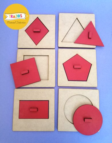 Figuras geometricas de ensamble | Trazos Didácticos