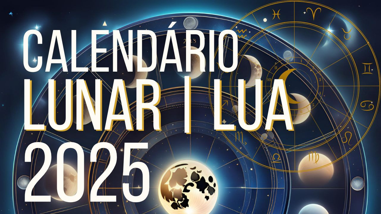Calendário Lunar 2025 (Fases da Lua)