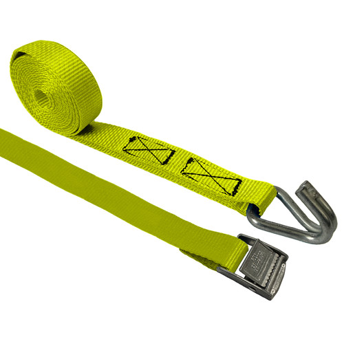 Internal Vehicle Strap with Cam Buckle & Claw Hooks | Load Straps & Slings