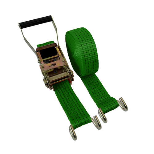 5,000kg Ratchet Strap with Rave Hooks | Load Straps & Slings