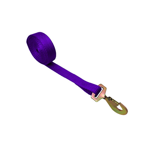 1,500kg Webbing Strap with Twisted Snap Hook | Load Straps & Slings