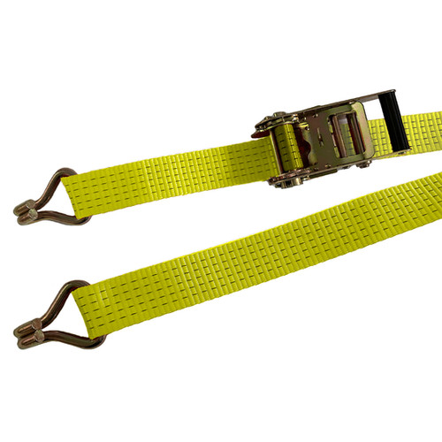 Internal Vehicle Strap with Ratchet & Claw Hooks | Load Straps & Slings