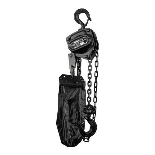 Onyx - 10m Chain Block with Integrated Chain Bag | Load Straps & Slings