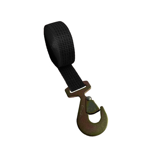 5,000kg Webbing Strap with Flat Snap Hook | Load Straps & Slings