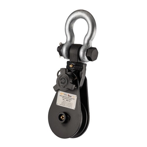 Wire Rope Snatch Block - Shackle Head | Load Straps & Slings