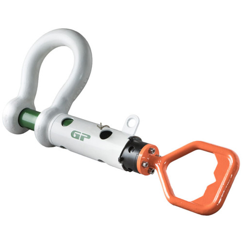 Green Pin® - Guided Pin ROV Shackle with D Handle | Load Straps & Slings