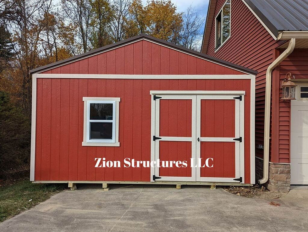 UTILITY SHEDS | zionstructures