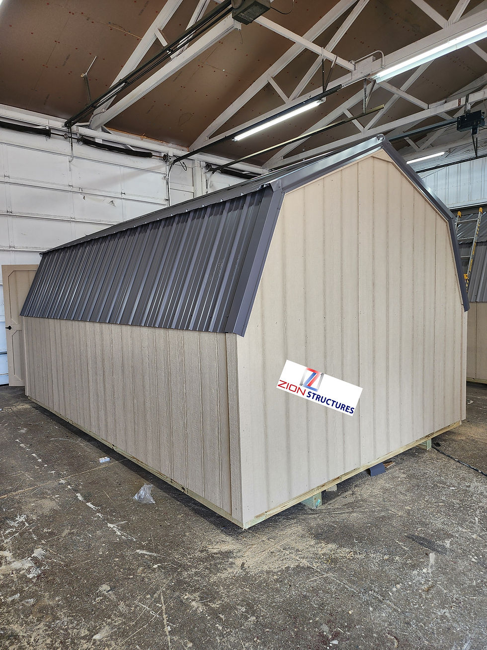 ECONOMY MINI BARN | Zion Structures, LLC