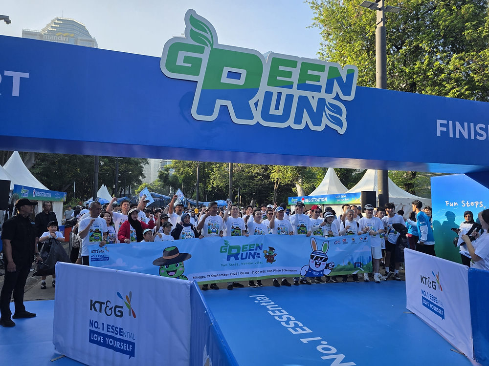Green Run 2025: Fun Steps Korean Vibes Meriahkan GBK